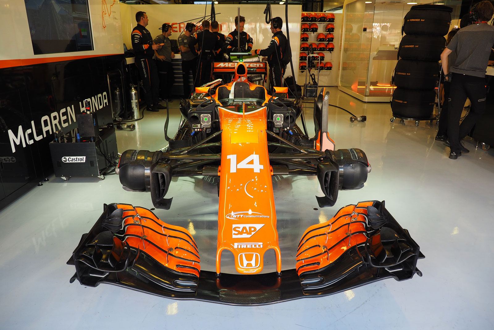 【リアルスコープ】2017年F1ピットガレージ（マクラーレン） – F1LIFE