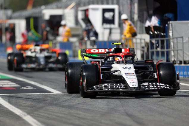 【2023 Rd.8 ESP】金曜 角田裕毅「フィーリングは悪くないが、ペースが遅い」 – F1LIFE